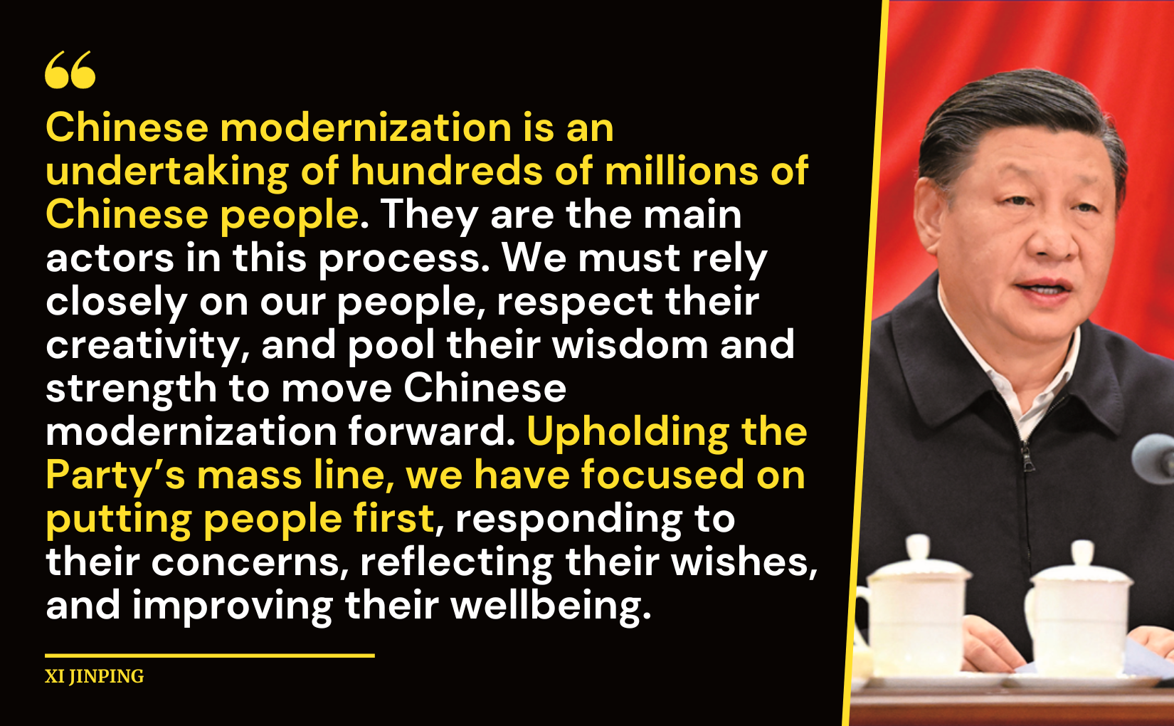 Xi Jinping: China's modernisation is socialist modernisation - Friends ...