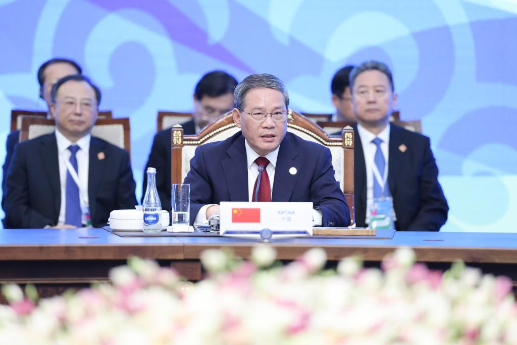 Li Qiang: SCO represents the shared aspiration of regional countries ...